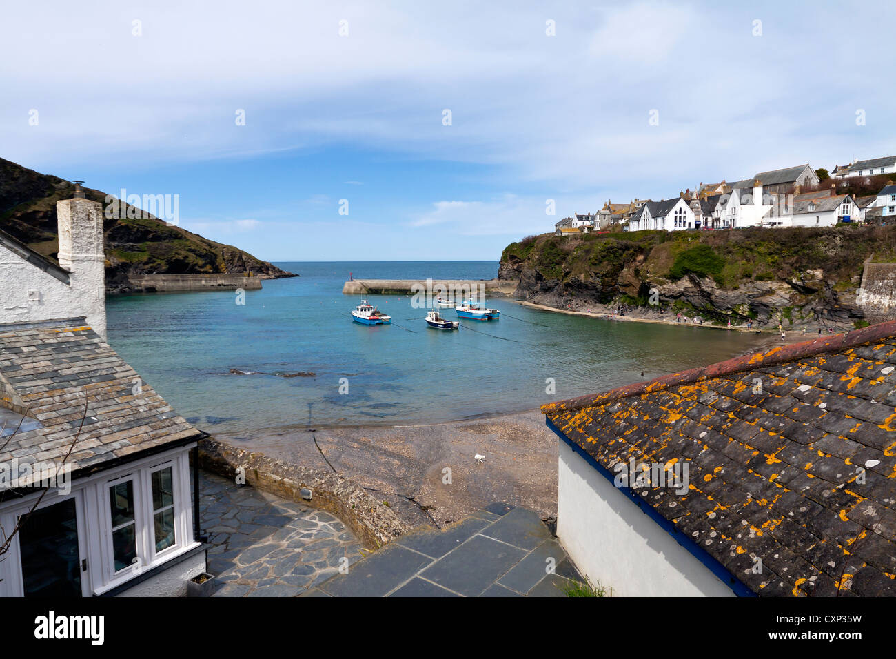 a Cornish landscape Stock Photo - Alamy