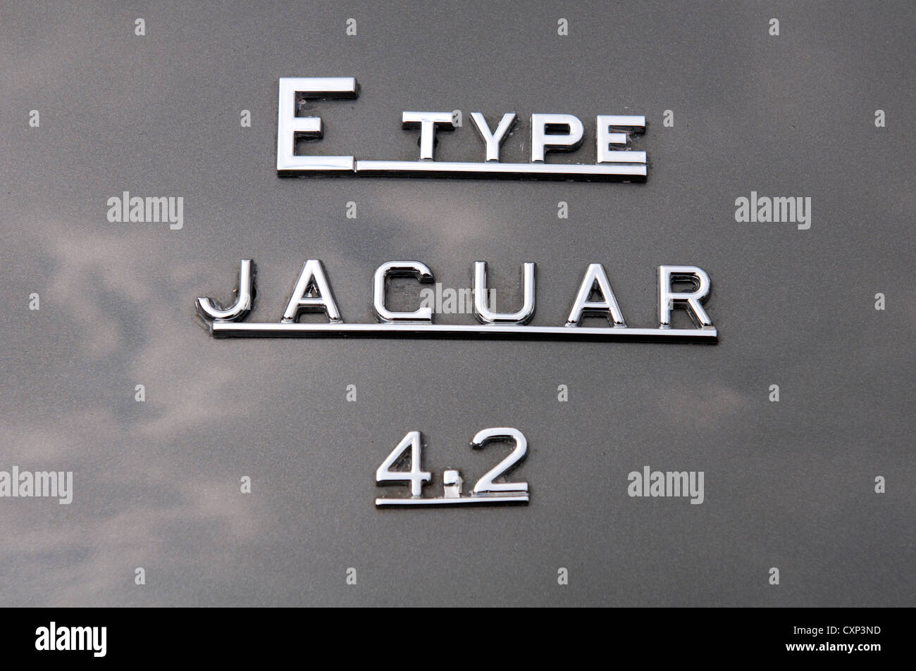 E-Type Jaguar 4.2 Stock Photo - Alamy