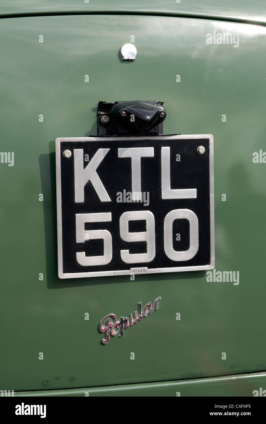 Old number plates hi-res stock photography and images - Alamy