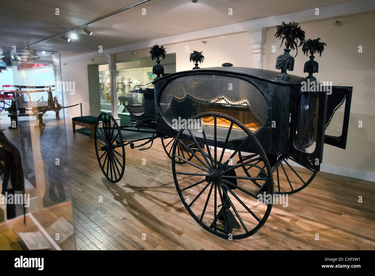 Pioneer wagon museum hi-res stock photography and images - Alamy