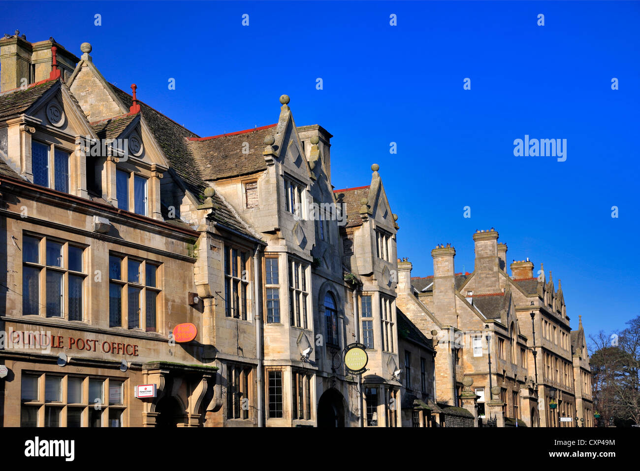 Oundle Town Post Office, Northamptonshire, England, UK Stock Photo - Alamy