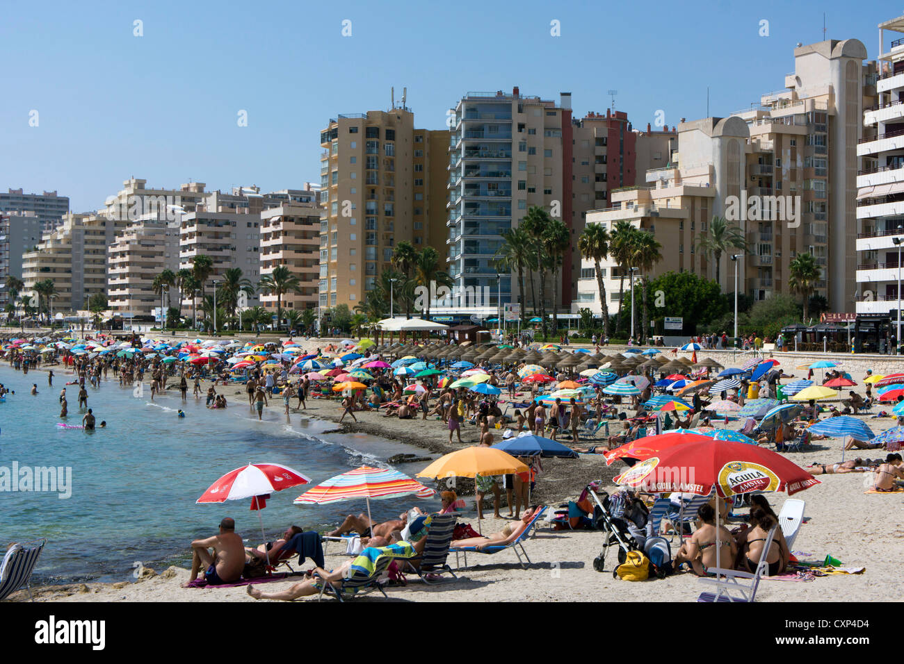 Calpe, Costa Blanca, Spain Stock Photo - Alamy