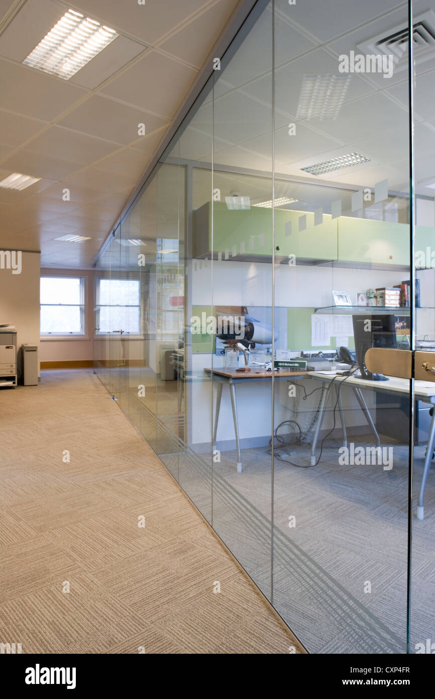 Modern contemporary office Stock Photo - Alamy