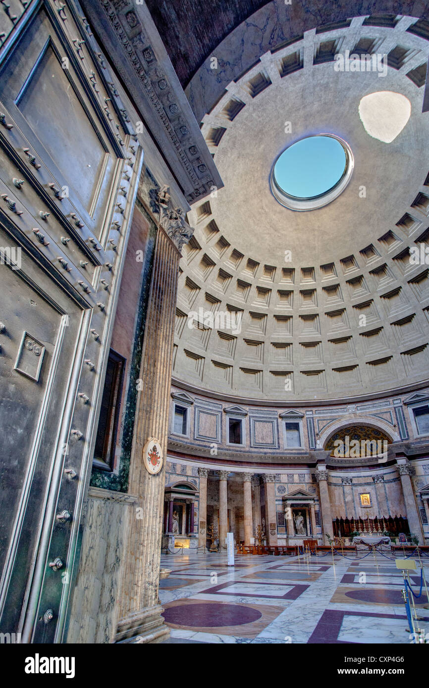 Pantheon Rome Italy Stock Photo - Alamy