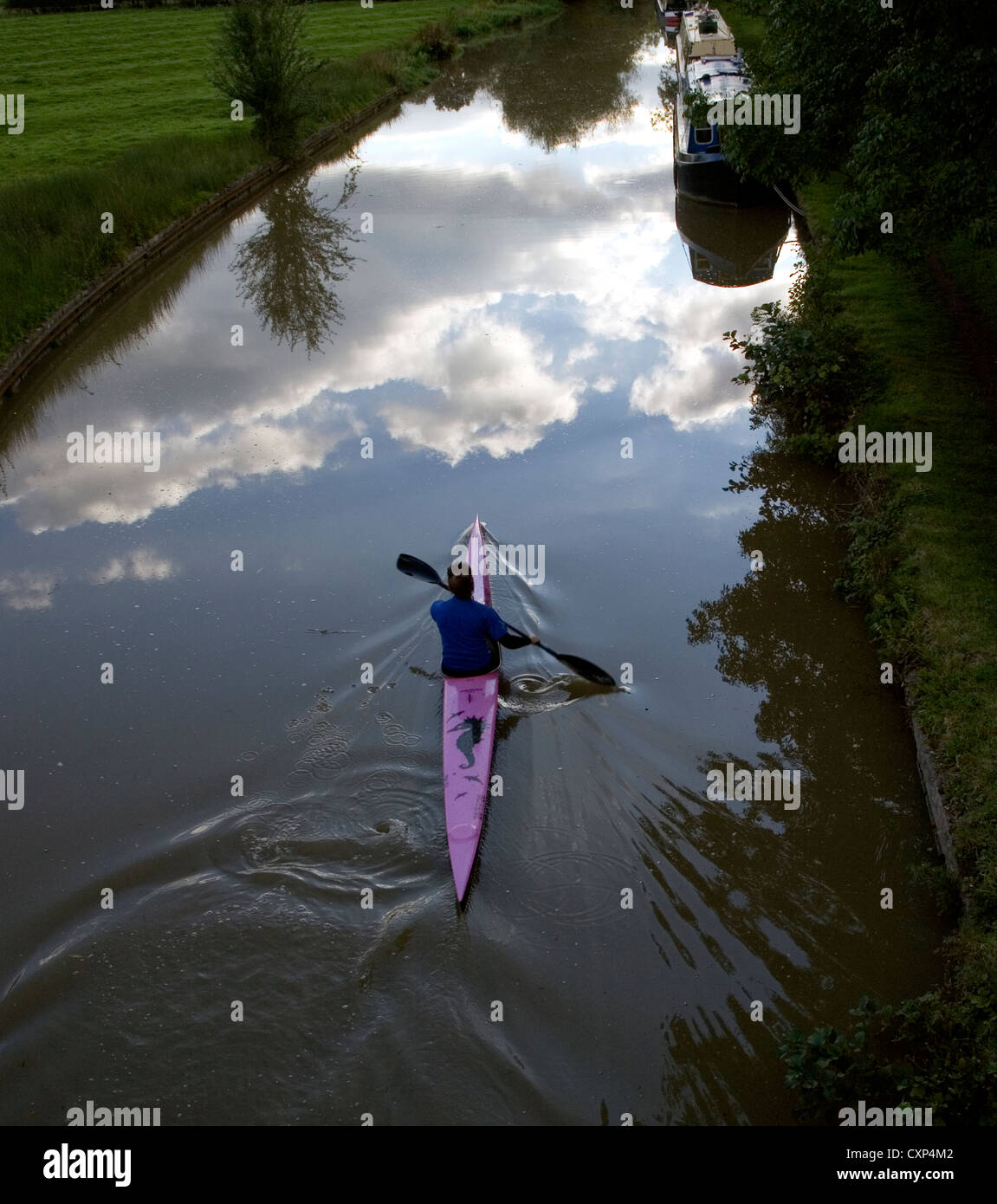 Kayak rower hi-res stock photography and images - Alamy