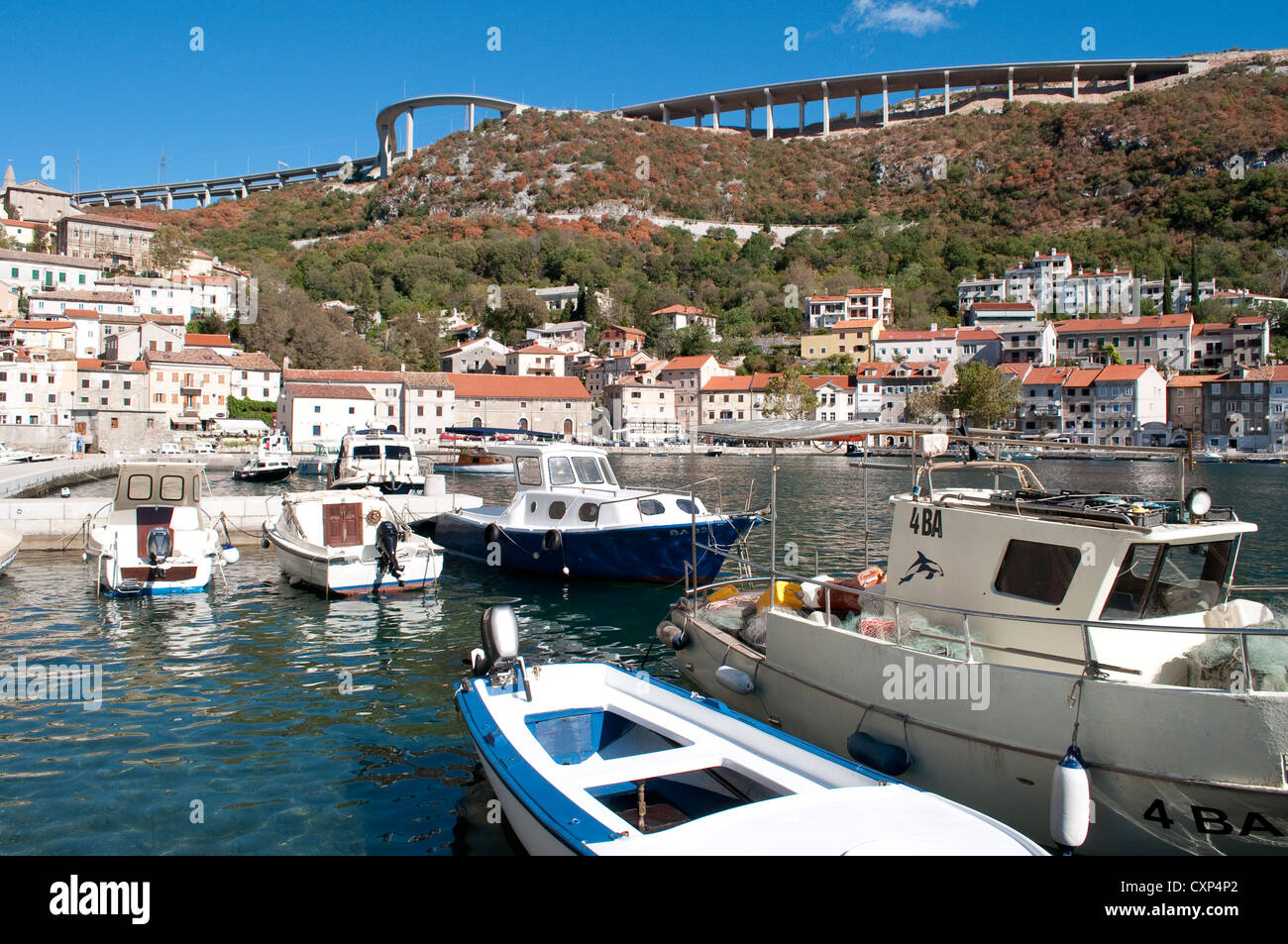 Own viaduct harbour motorway bakar hi-res stock photography and images ...