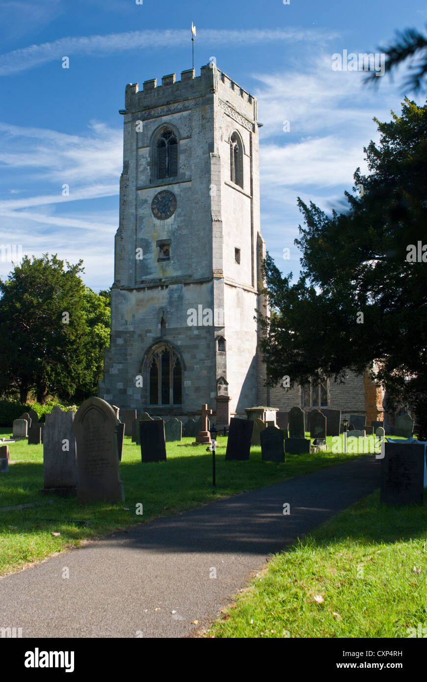 St, Luke`s church, Hickling, Nottinghamshire, England, UK Stock Photo ...