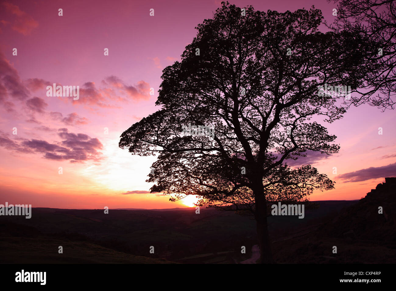 Curbar village hi-res stock photography and images - Alamy