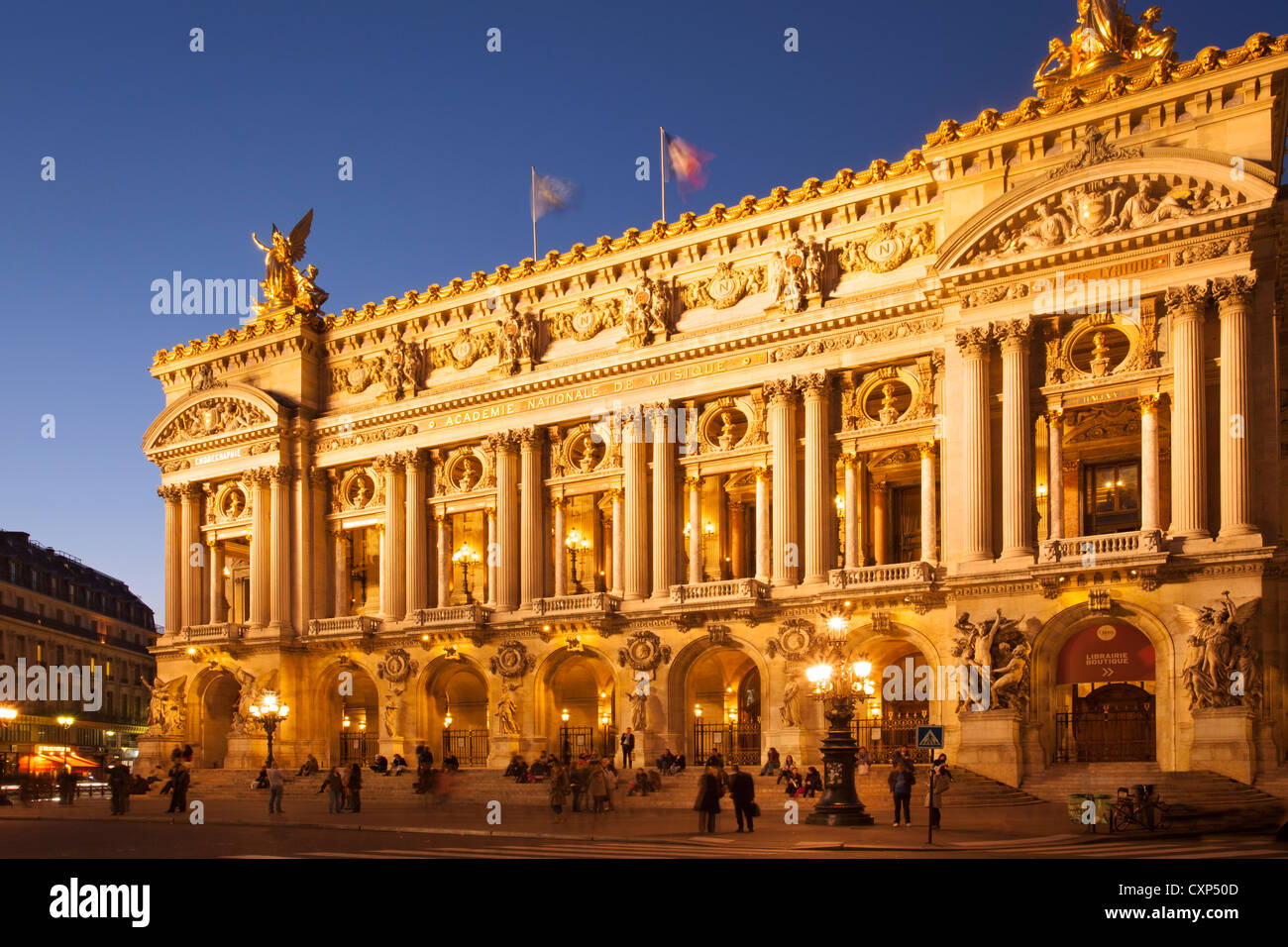 Paris opera house palais garnier hi-res stock photography and images ...