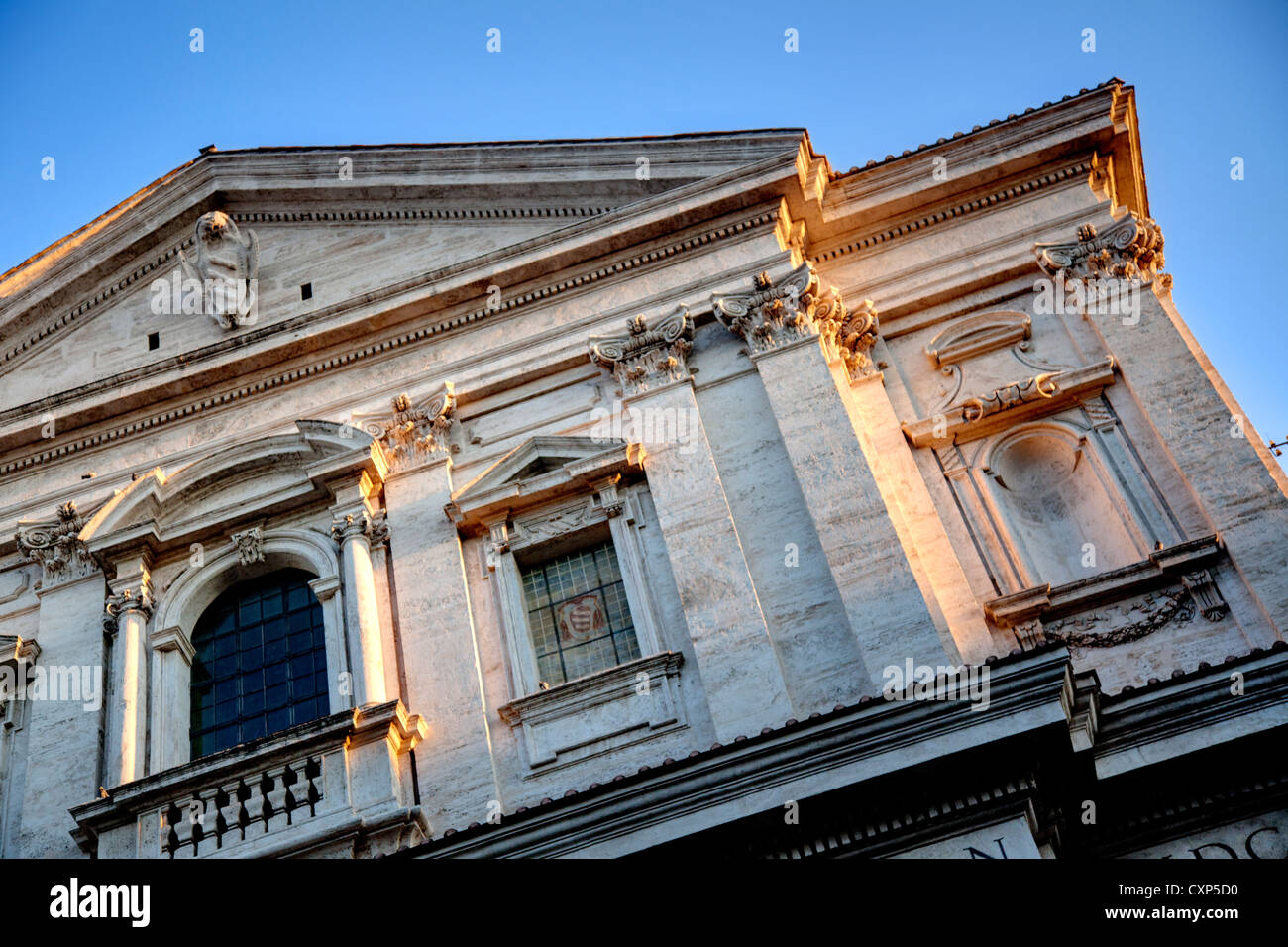 Church in Rome Stock Photo - Alamy