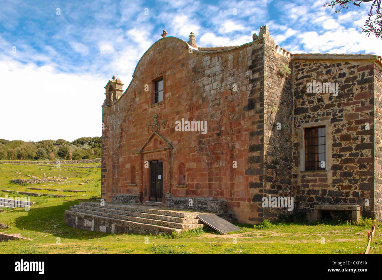 Europe Italy Sardinia Sedilo Church of S.Costantino Stock Photo - Alamy