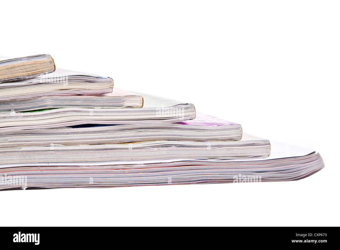 Tall Stack Of Magazines