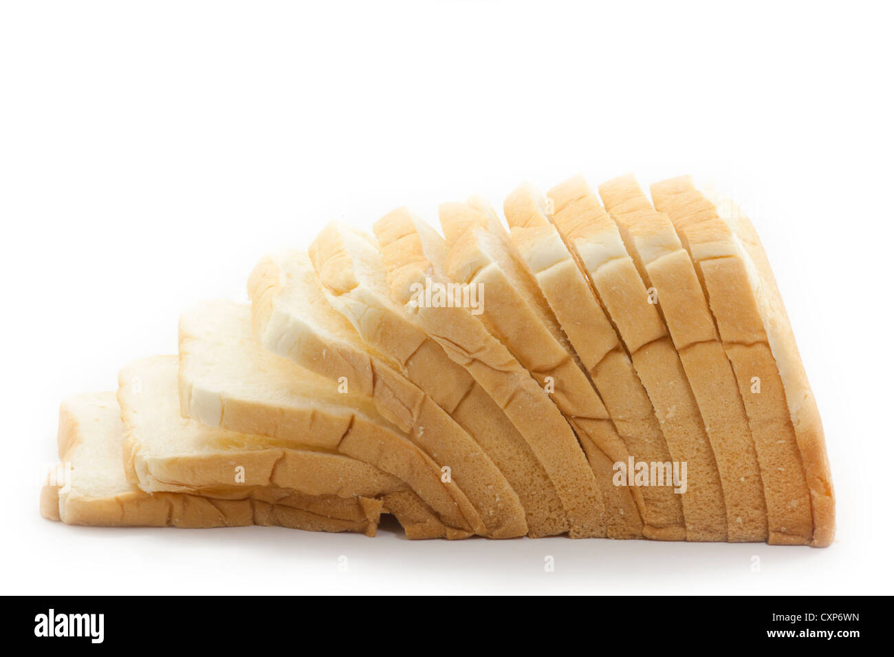 Pile loaf bread slices hi-res stock photography and images - Alamy