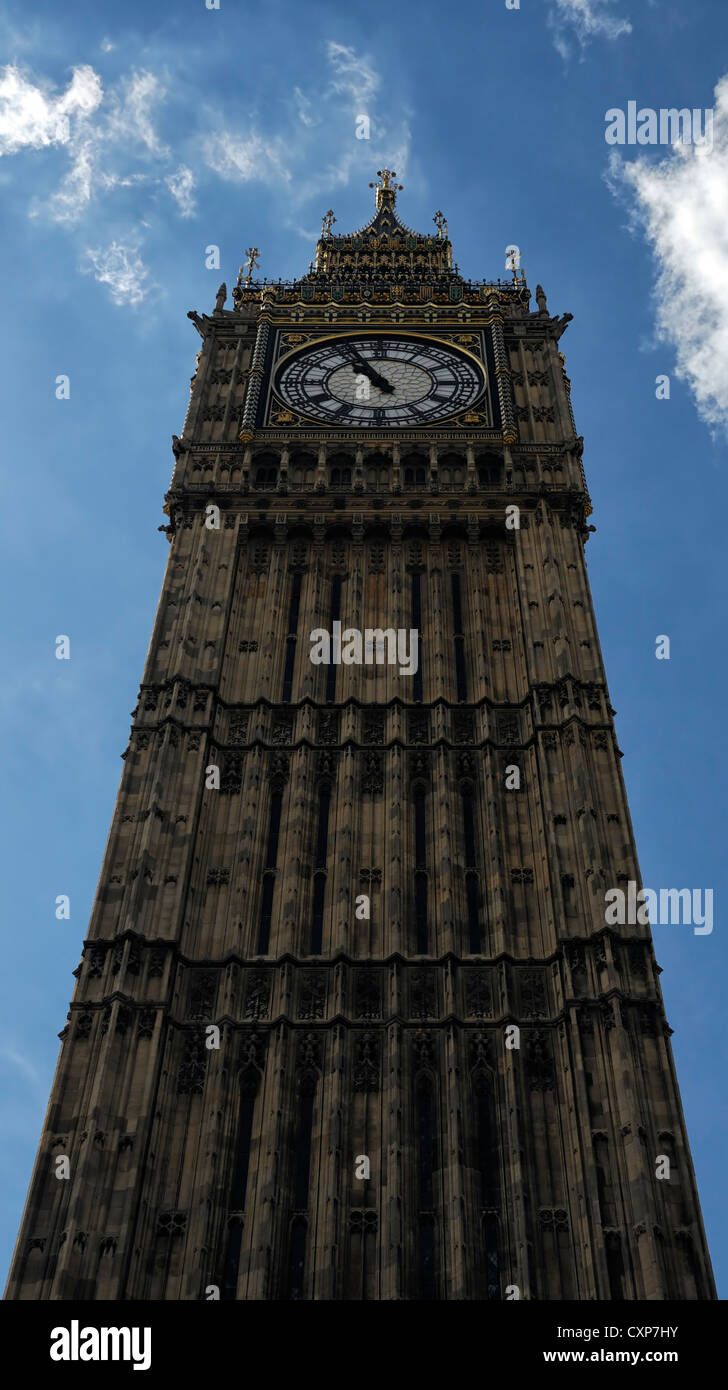 big ben tower clock london UK iconic icon symbol symbolism Stock Photo ...