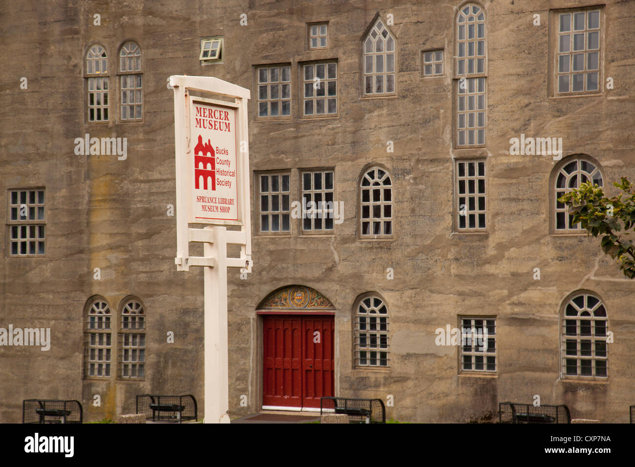 Mercer Museum Doylestown PA Stock Photo - Alamy