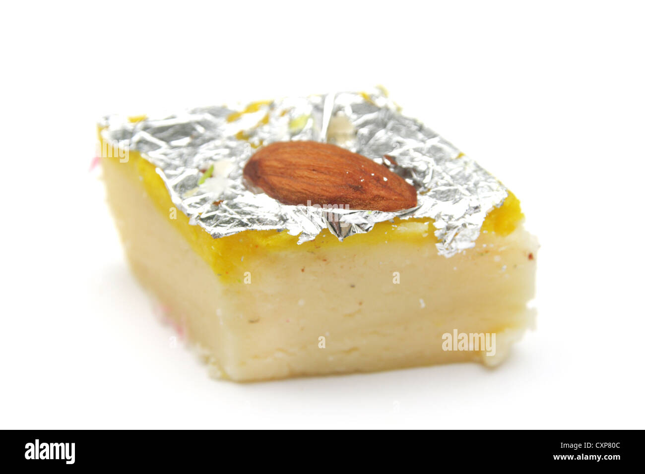 Indian sweet , Burfi Stock Photo - Alamy