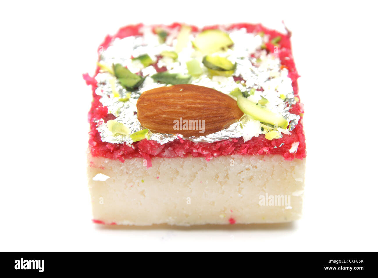 Indian sweet , Burfi Stock Photo - Alamy