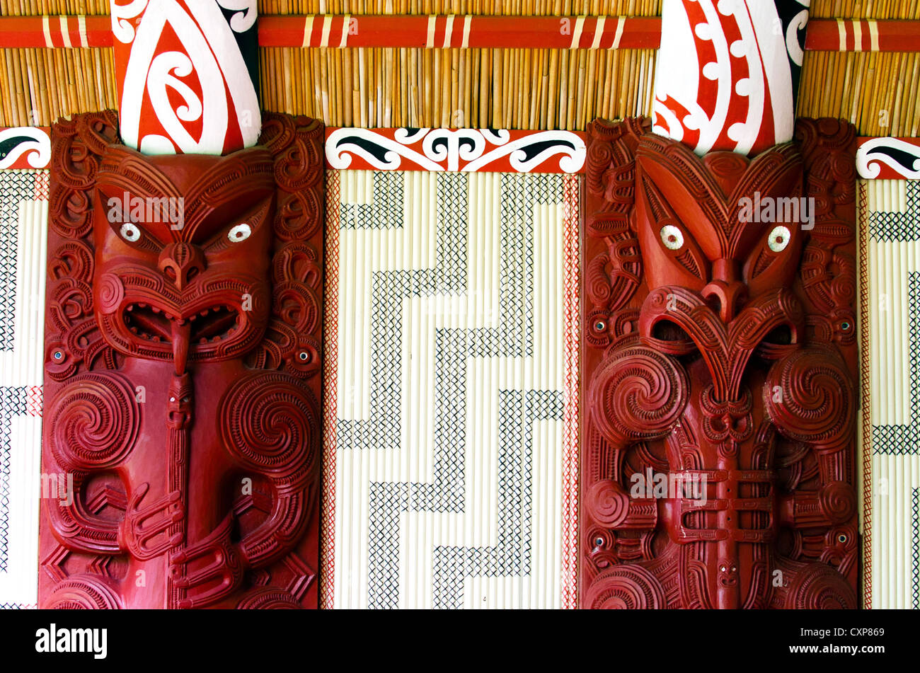 Maori Marae Stock Photos & Maori Marae Stock Images - Alamy