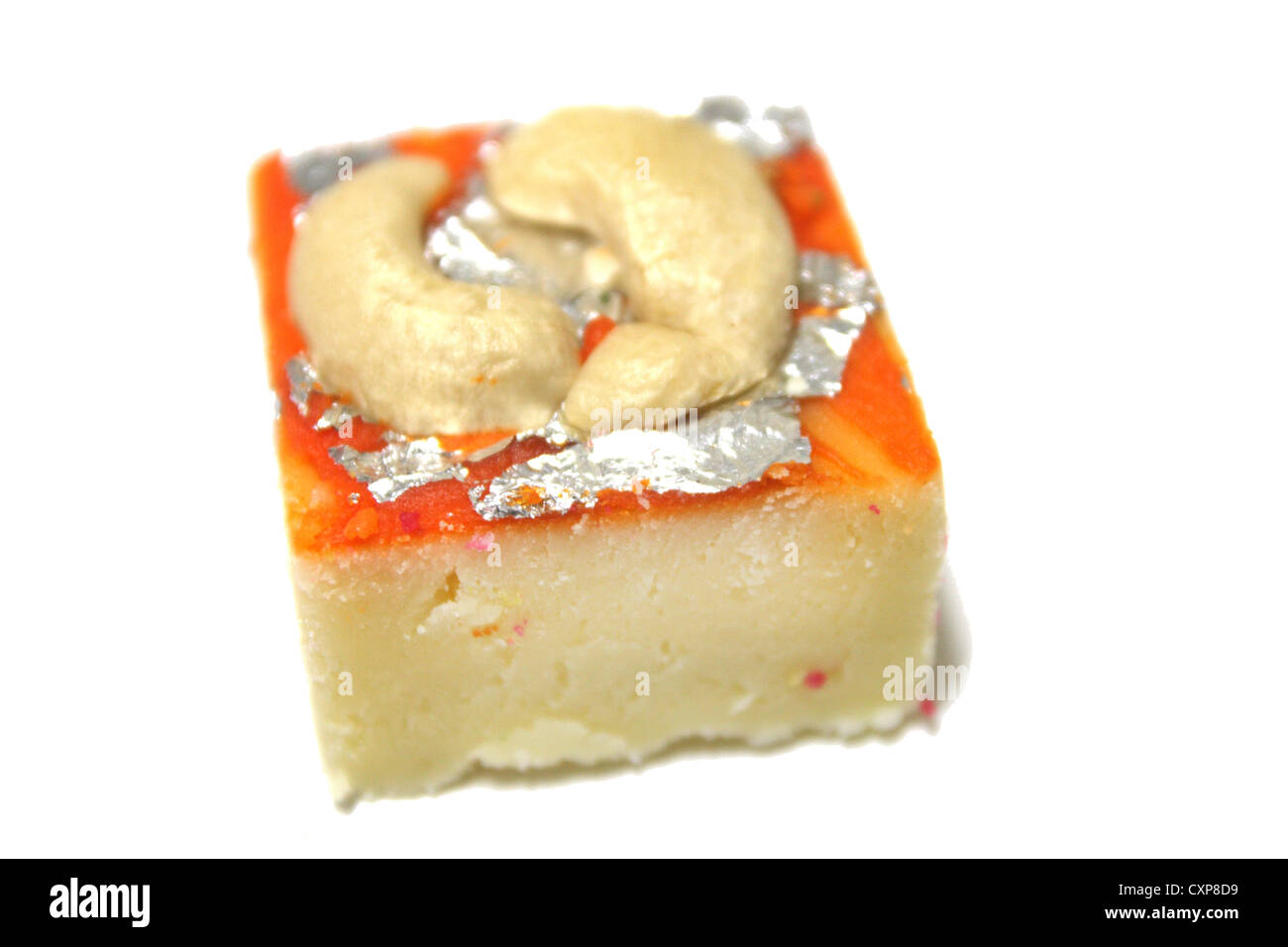 Indian sweet , Burfi Stock Photo - Alamy