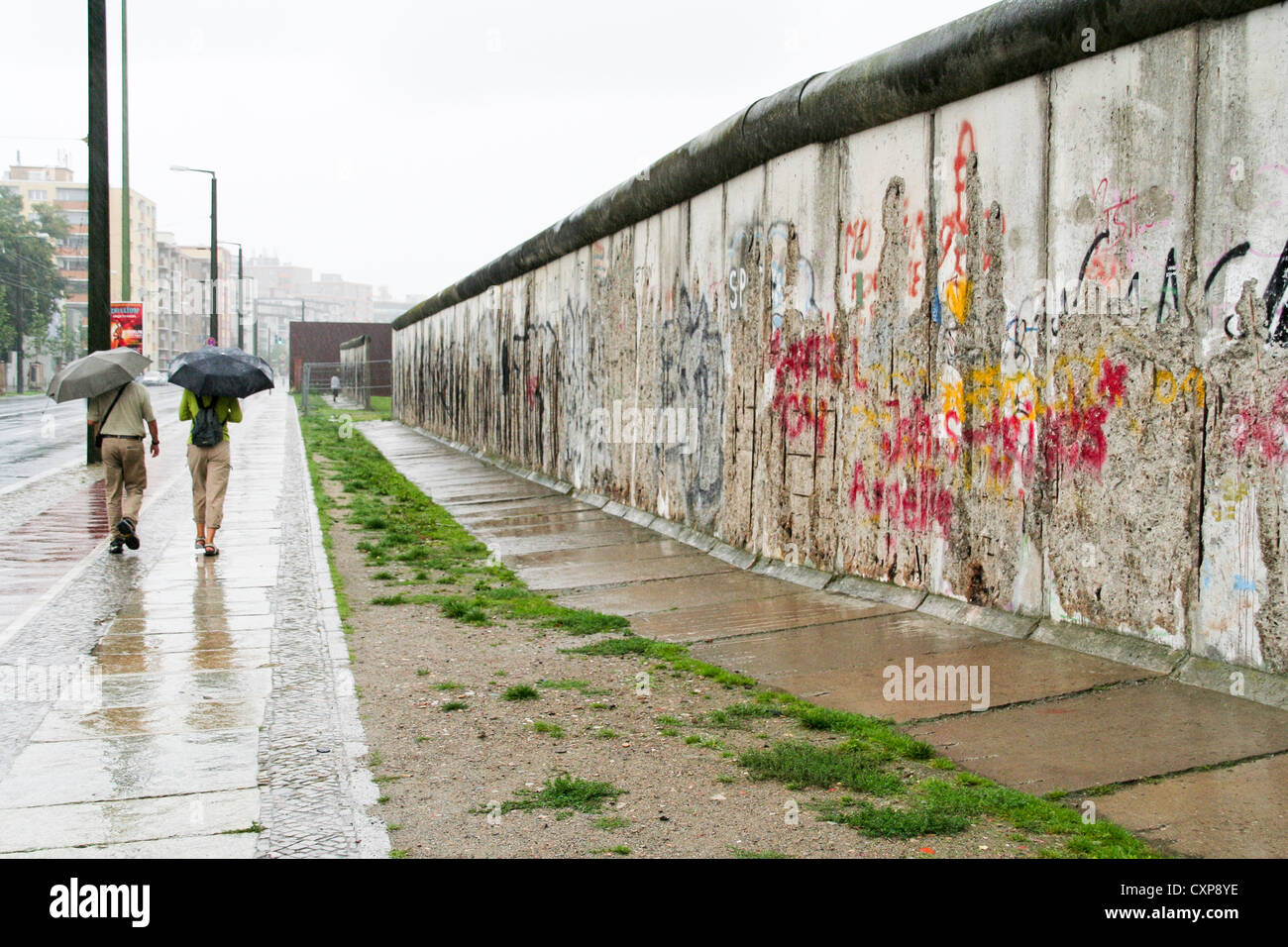 Bernauer Strasse Wall Memorial Berlin, Germany Stock Photo - Alamy