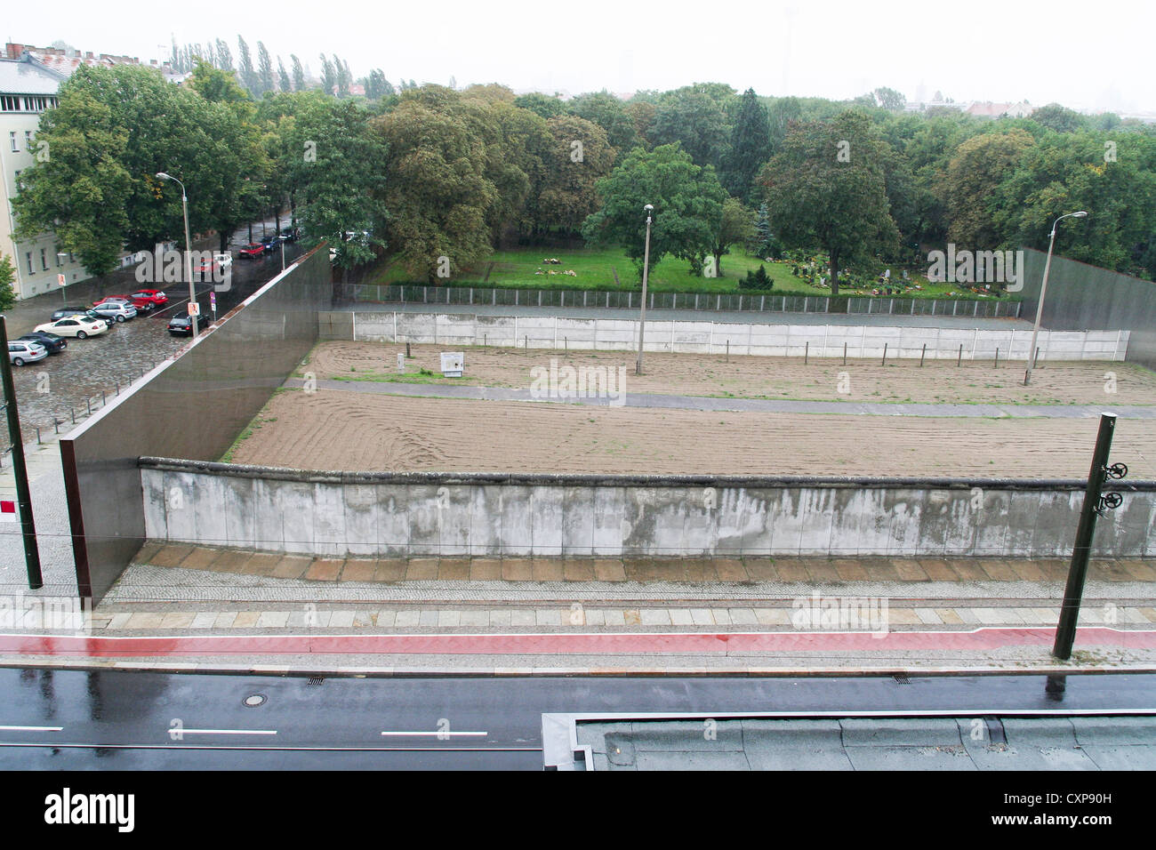 Bernauer Strasse Wall Memorial Berlin, Germany Stock Photo - Alamy