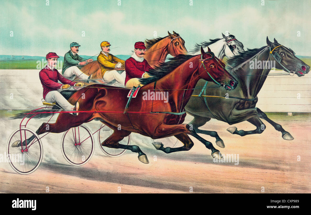 Racing a horse hi-res stock photography and images - Alamy