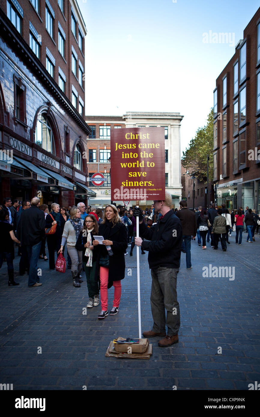 Jesus placard hi-res stock photography and images - Alamy