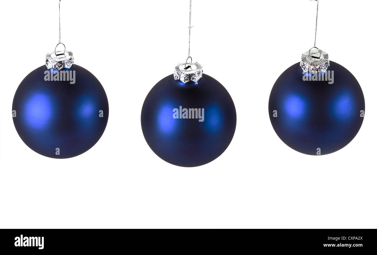 Three blue balls hi-res stock photography and images - Alamy