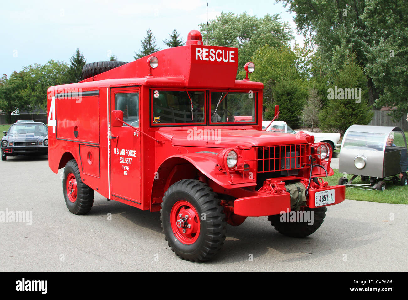 Truck- 1956 Dodge model T-245 R2. Truck, Fire, Airplane Forcible Entry ...