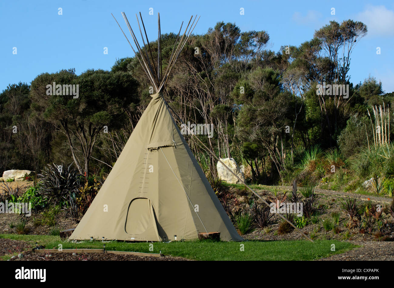 White And Blue Tipi High Resolution Stock Photography and Images - Alamy