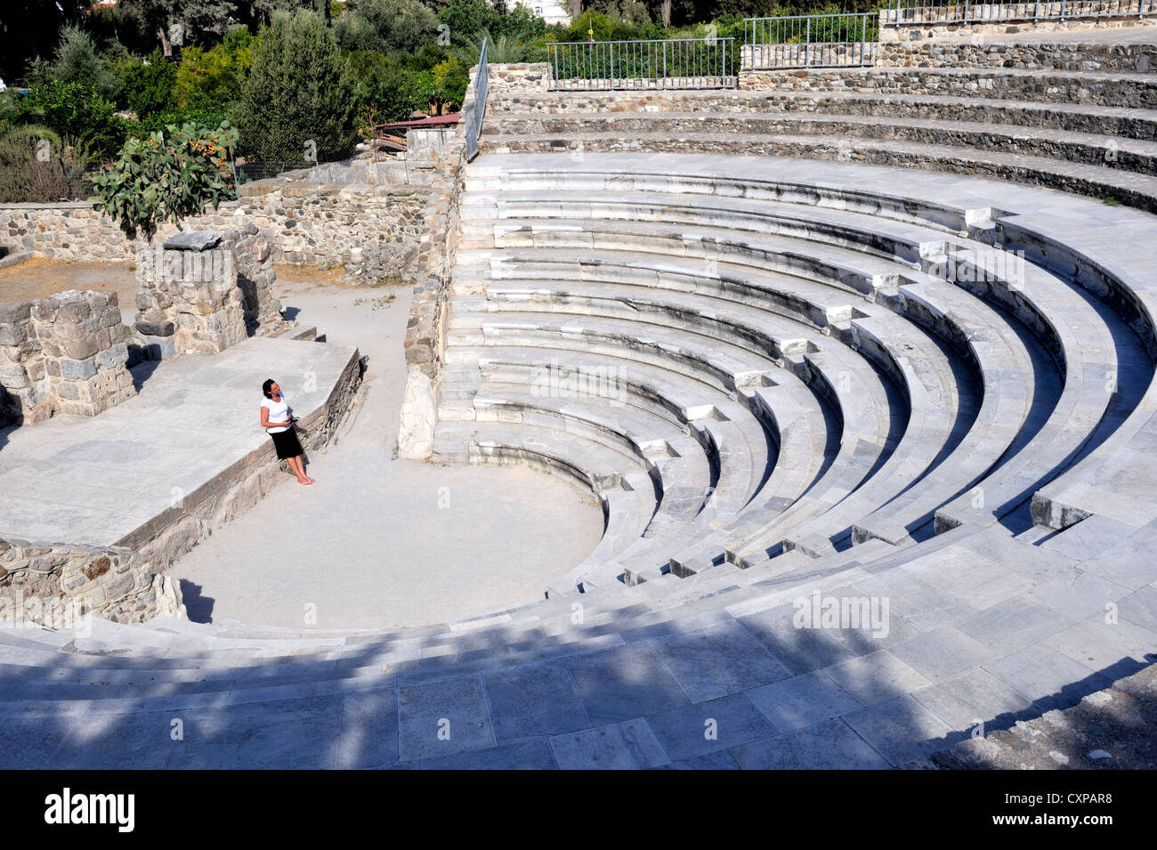 The Odeon Roman Amphitheatre High Resolution Stock Photography and ...