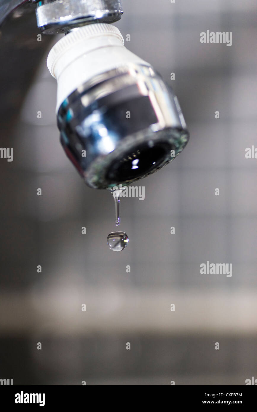 Dripping water droplet hi-res stock photography and images - Alamy