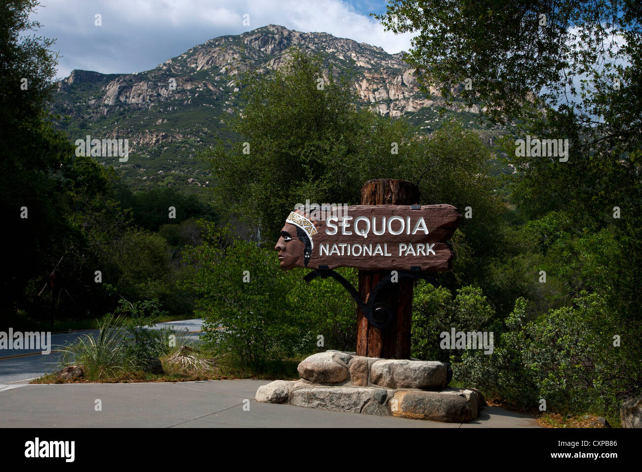 National natural landmark sign hi-res stock photography and images - Alamy