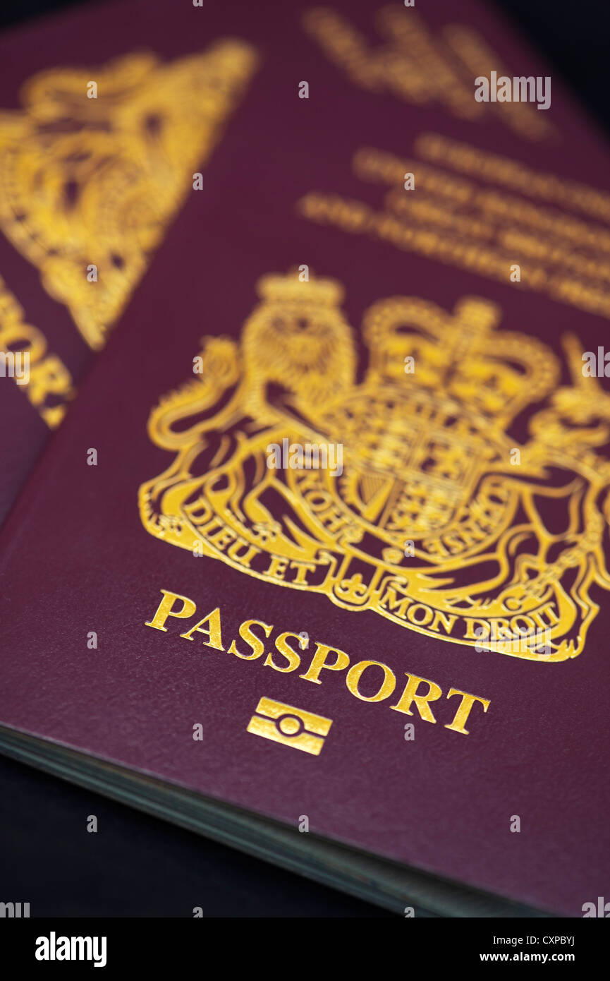Biometric passports hi-res stock photography and images - Alamy