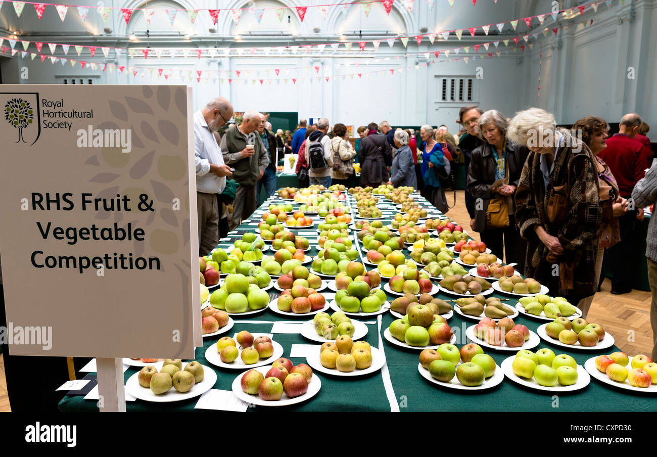 London, Uk: RHS London Harvest Festival Show on 09/10/2012. Picture by ...