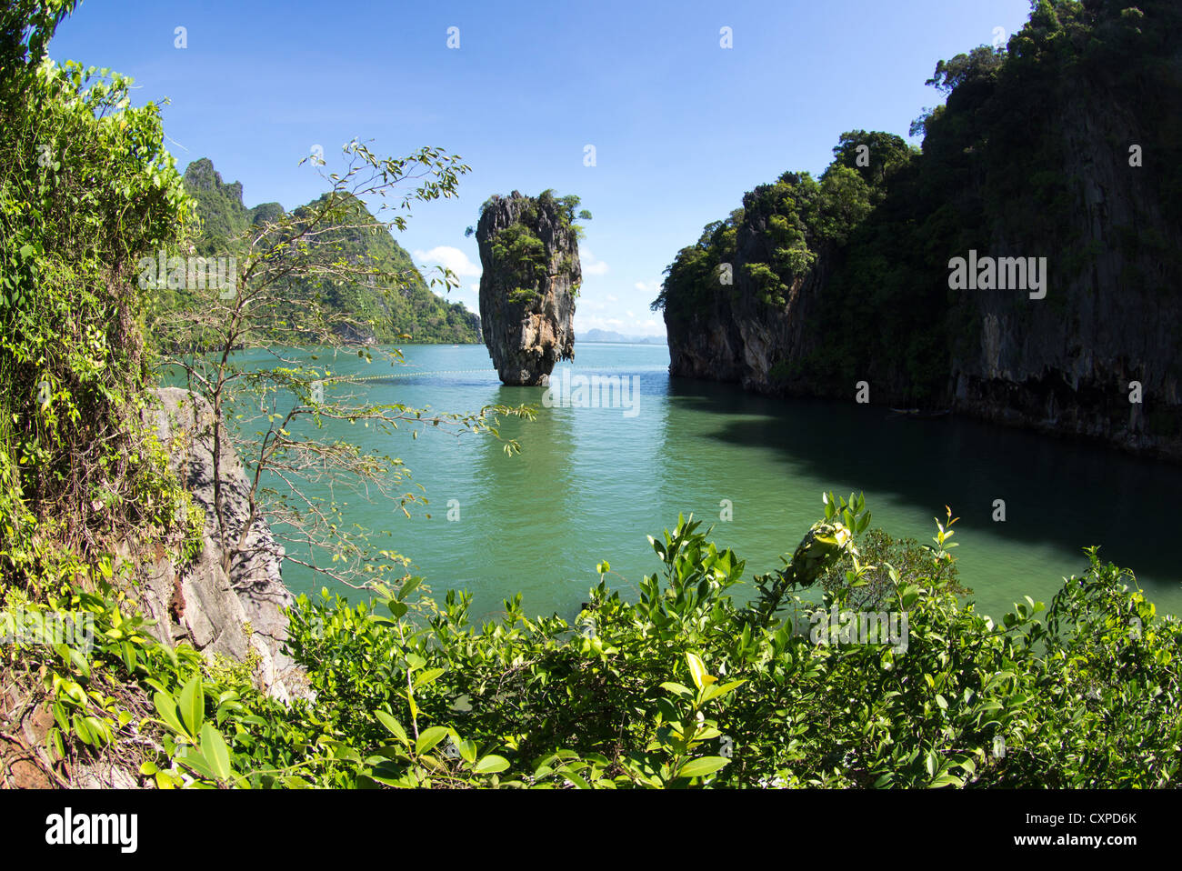 james bond island in thailand, ko tapu Stock Photo - Alamy