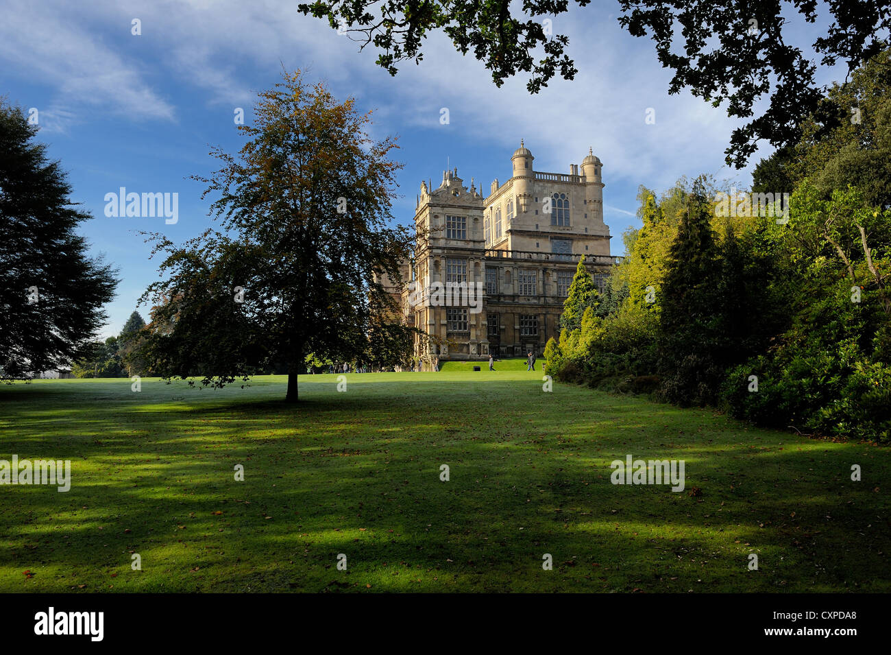 wollaton hall nottingham england uk Stock Photo - Alamy