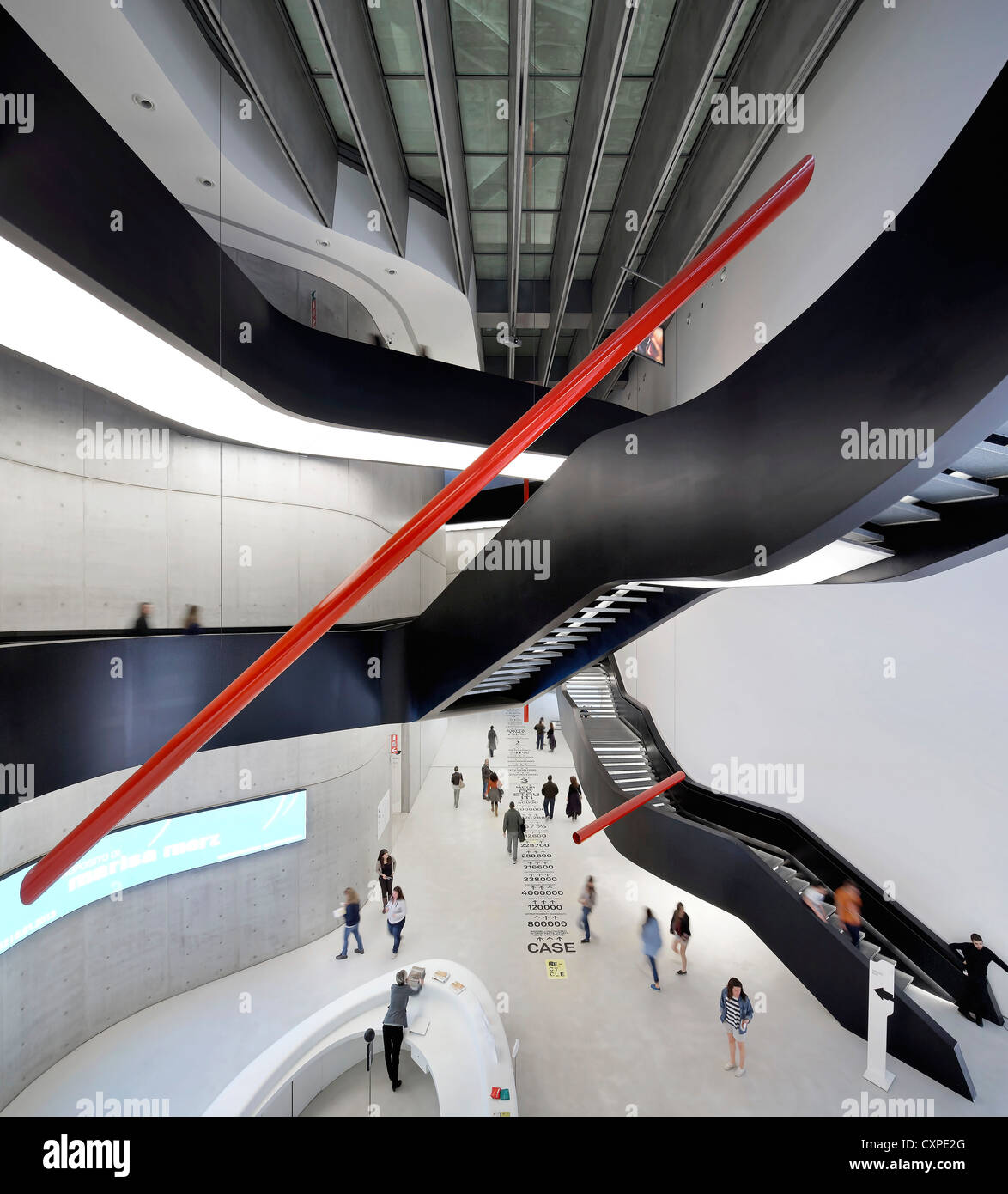 MAXXI – National Museum of the 21st Century Arts, Rome, Italy. Architect: Zaha Hadid Architects ...
