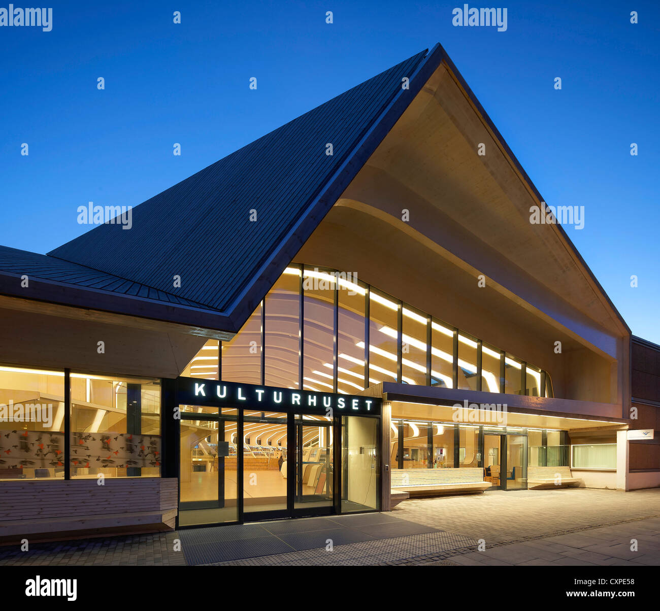 Vennesla Library, Vennesla, Norway. Architect: Helen & Hard, 2012 ...