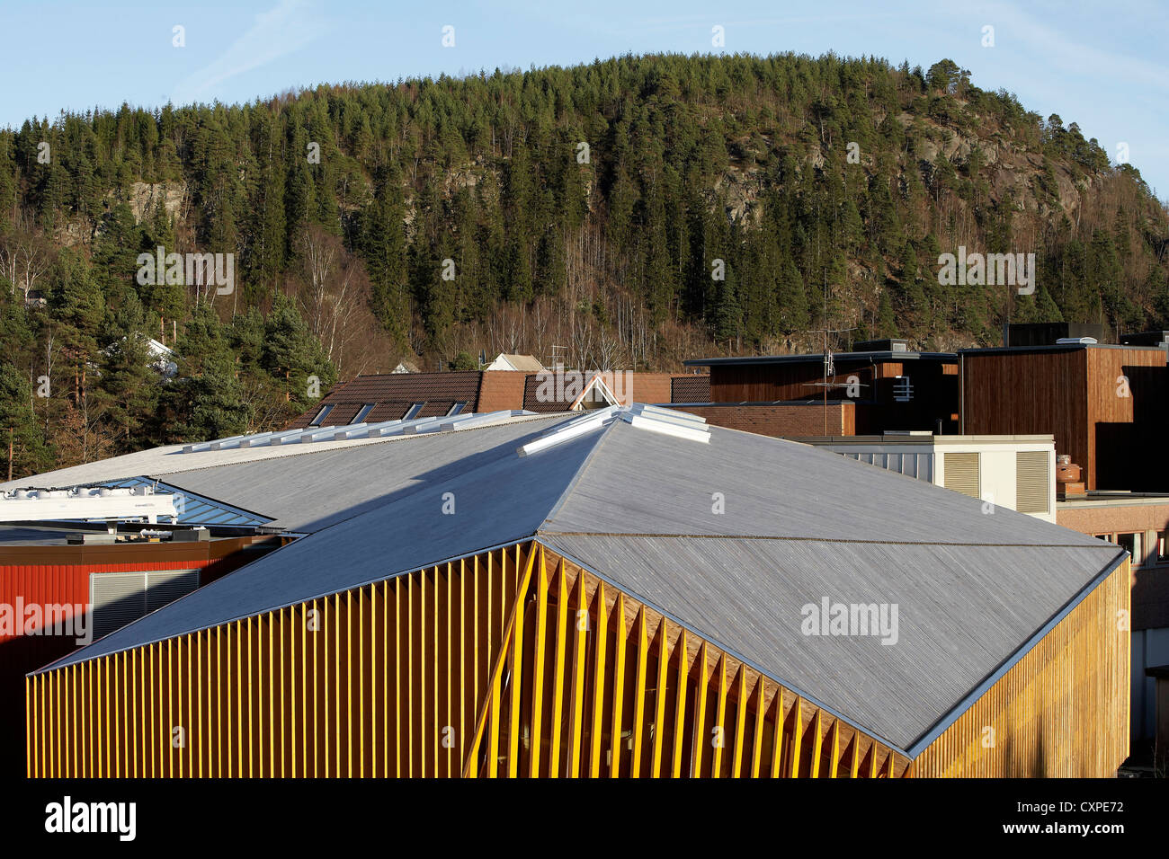 Vennesla Library, Vennesla, Norway. Architect: Helen & Hard, 2012 ...