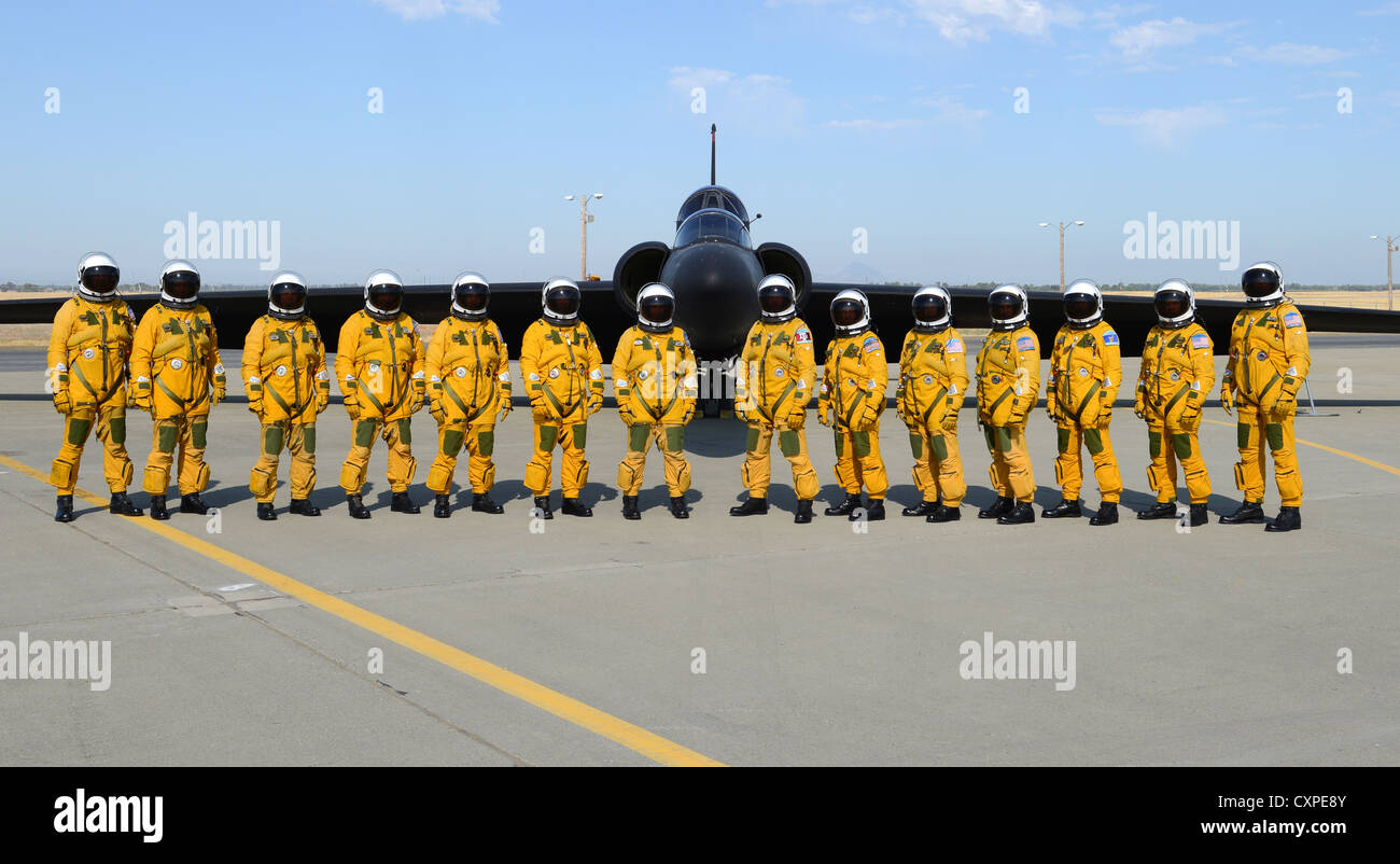 Fourteen US Air Force U-2 Dragon Lady Intelligence, Surveillance and ...