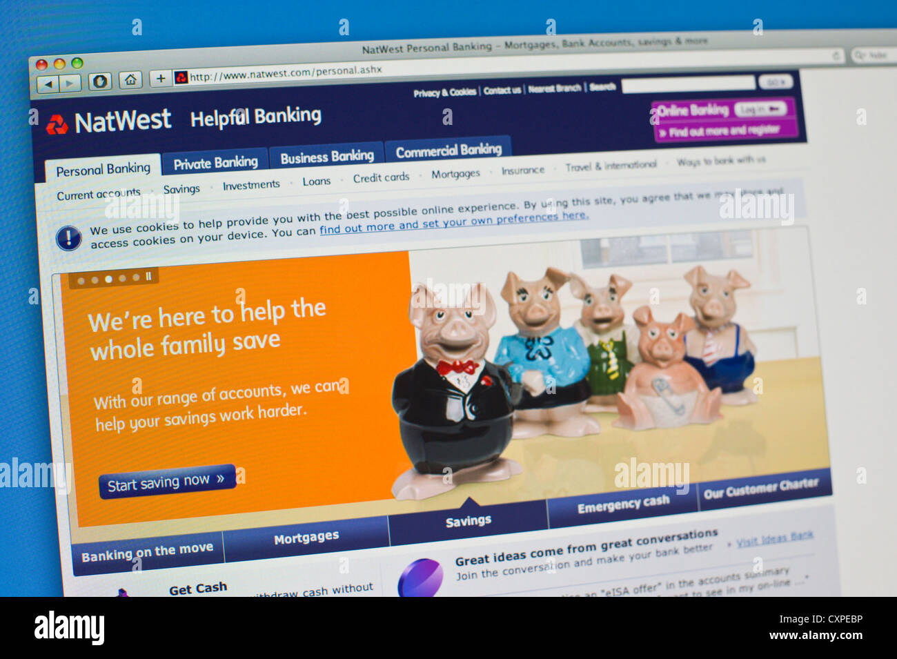 Natwest online banking hi-res stock photography and images - Alamy