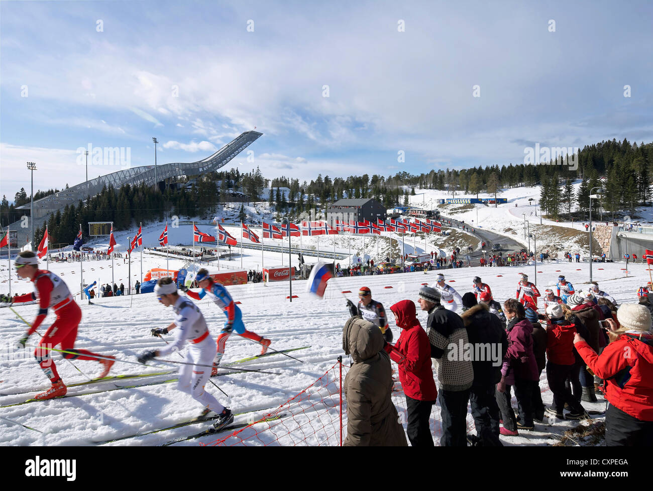 Holmenkollen ski event hi-res stock photography and images - Alamy