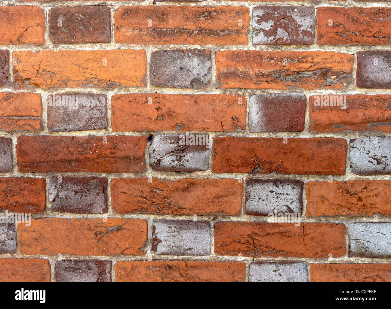 Flemish bond red brick wall High Resolution Stock Photography and ...