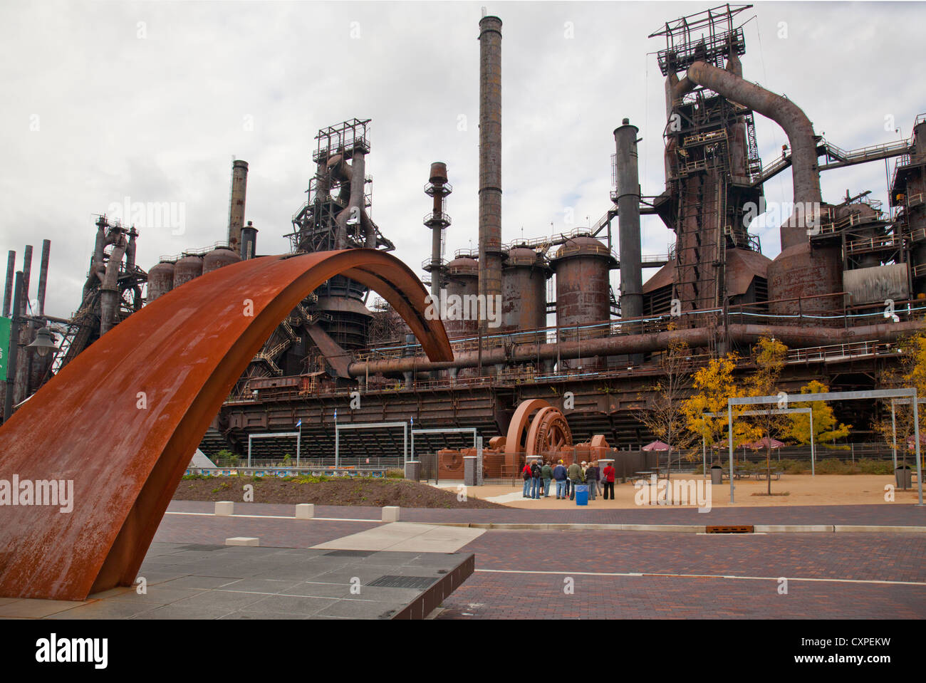 Steel Stacks campus in Bethlehem PA Stock Photo - Alamy