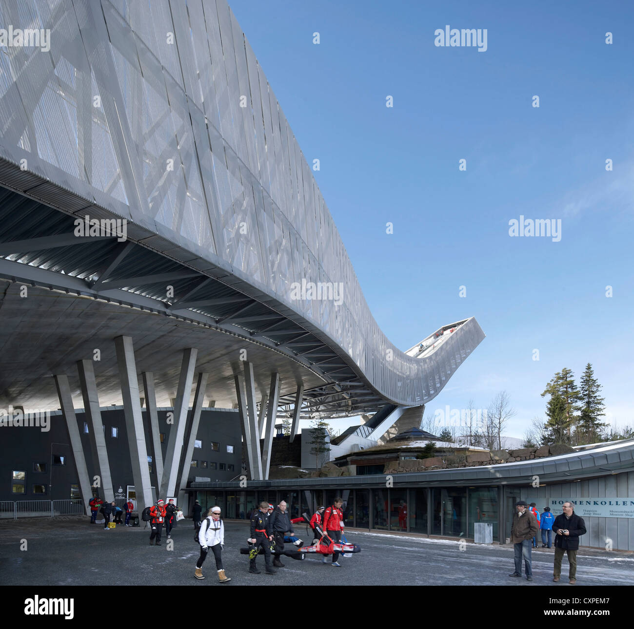 Holmenkollen Ski Jump, Holmenkollen, Norway. Architect: JDS Architects ...