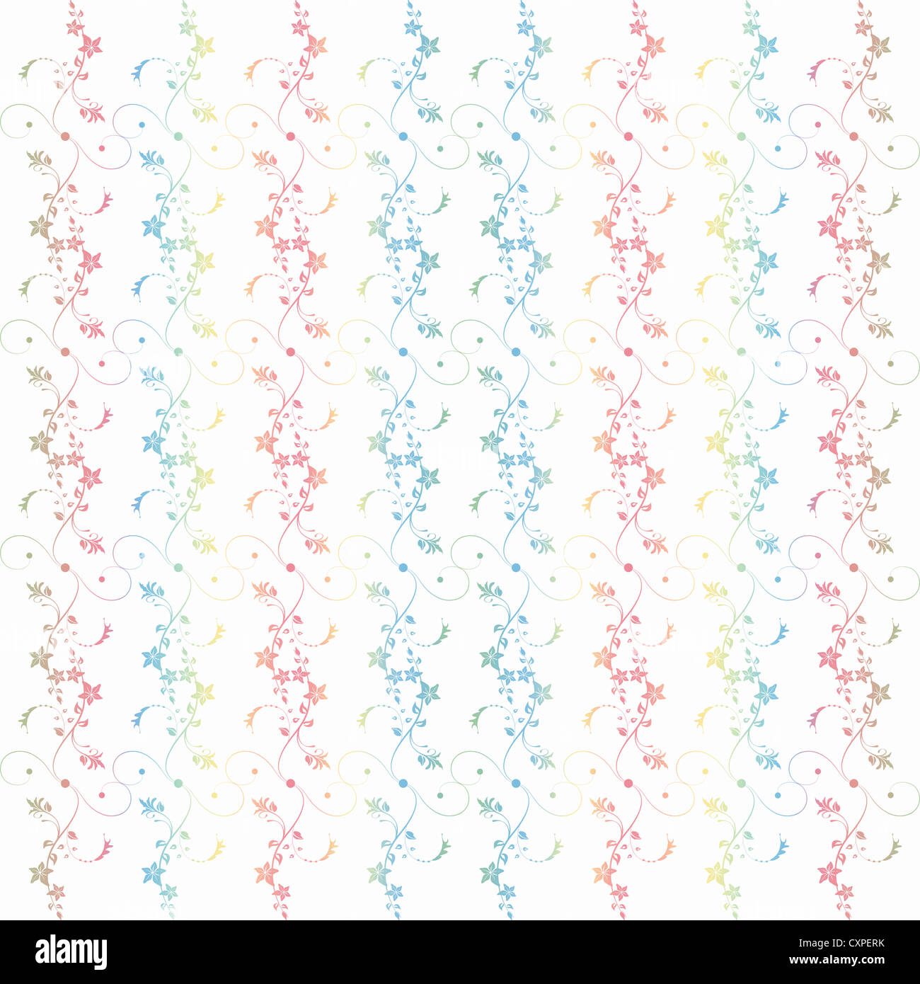 Beautiful background of seamless floral patten Stock Photo - Alamy