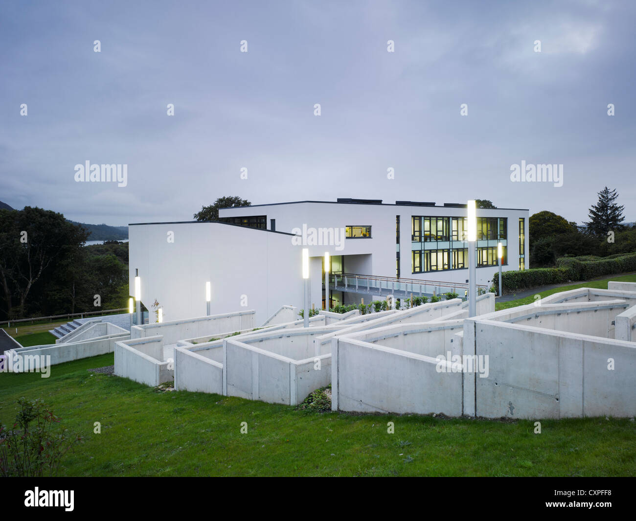 School of Nursing, St. Angela's College, Lough Gill, Ireland. Architect ...