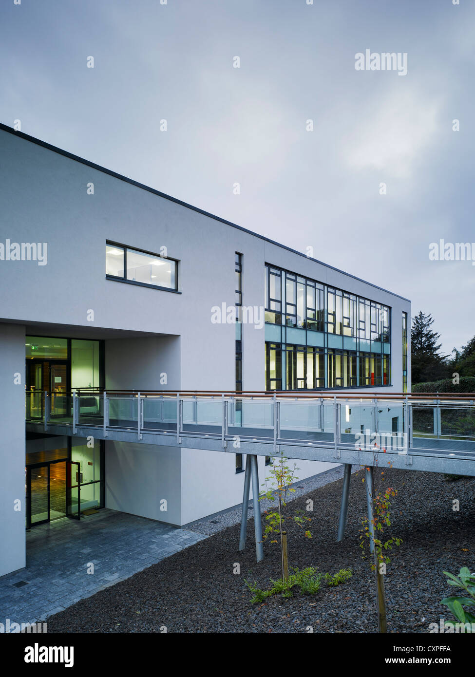 School of Nursing, St. Angela's College, Lough Gill, Ireland. Architect ...