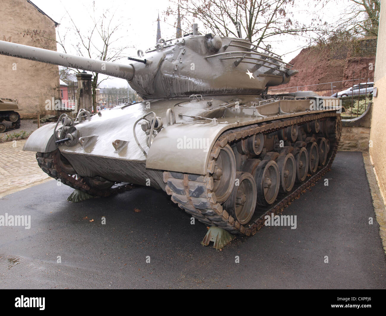 M47 Patton at Diekirch, Luxembourg Stock Photo - Alamy